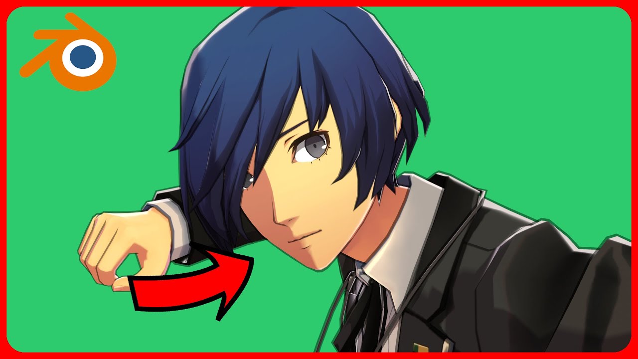P3D face shadow material speedrun