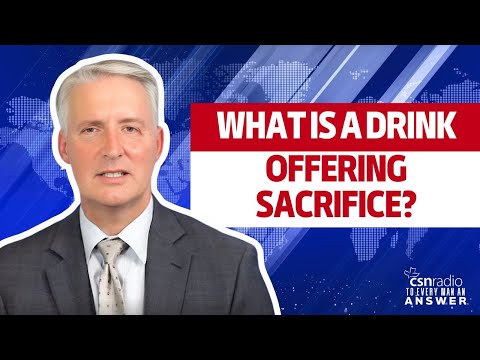 What Is A Drink Offering Sacrifice?