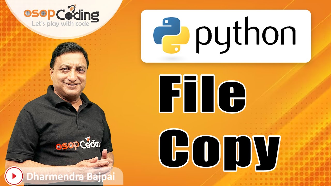 File Copy Program in Python | Text & Image Copy | Python for Beginners | #Python #Lecture112 #Coding