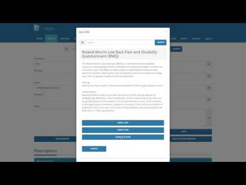 Erepsonline - Selecting / Add an Outcome Measure