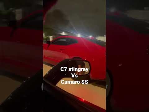C7 CORVETTE STINGRAY VS CAMARO SS!! #camaro #loud #corvette #stingray #bolton #mexico