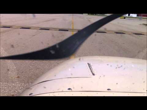 Approach in to Chino airport (KCNO)