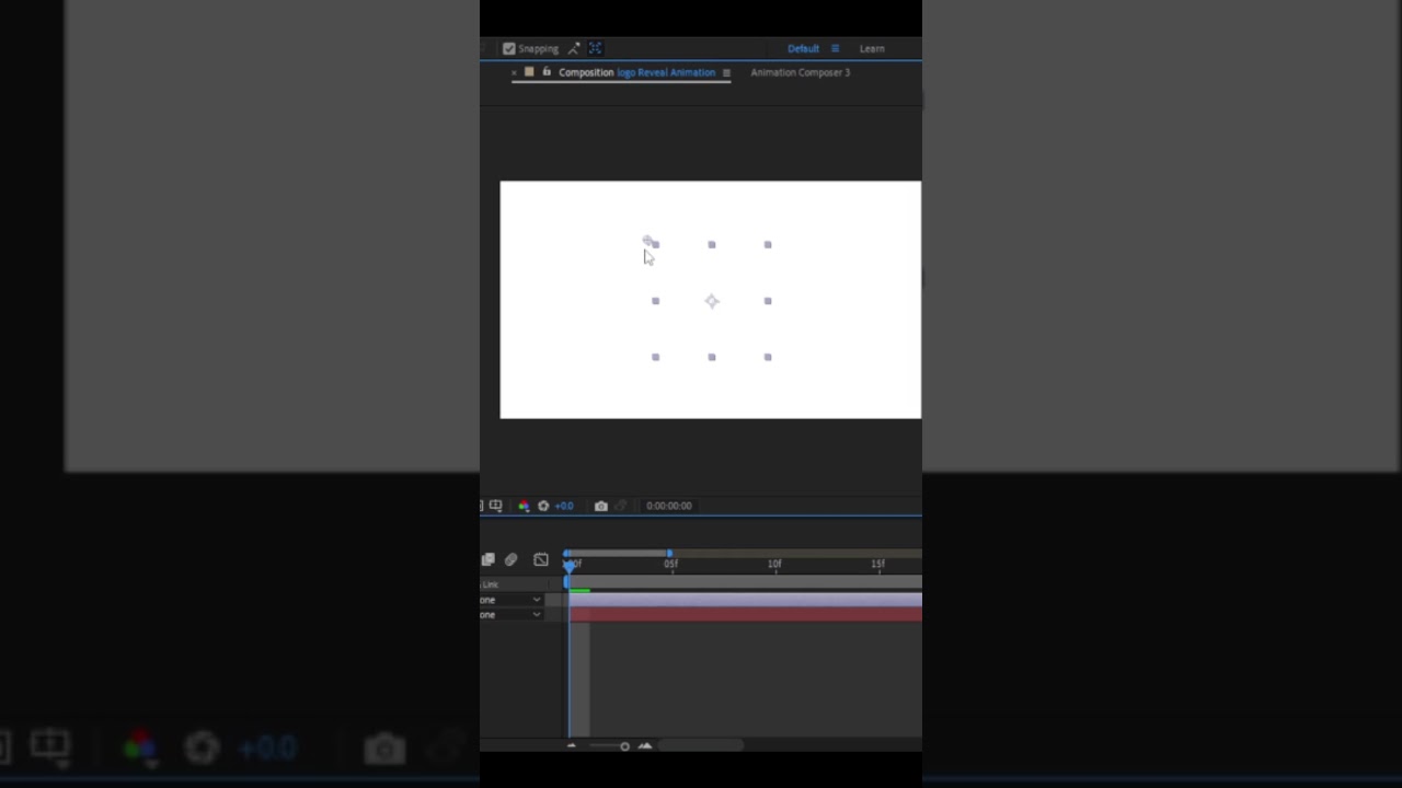 Adobe After Effects | 1 Minute Tips & Tricks | Master the Workflow | Simple Logo Reveal Animation