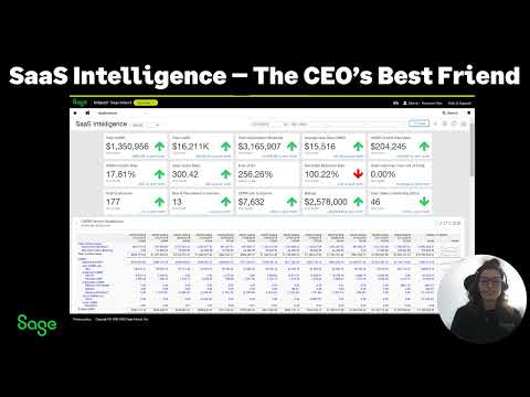 Day in the Life of Saas Finance Ops: Sage Intacct SaaS intelligence