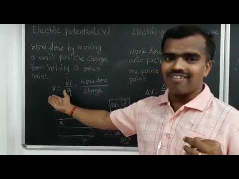 Class 10 - Physics - Electric potential & Electric potential difference (Tamil)
