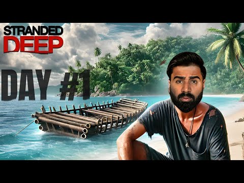 SURVIVING ON A ISLAND || STRANDED DEEP