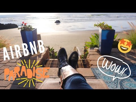 OUR FIRST AIRBNB EXPERIENCE - BEACH FRONT ROOM (STEPS FROM THE OCEAN!)