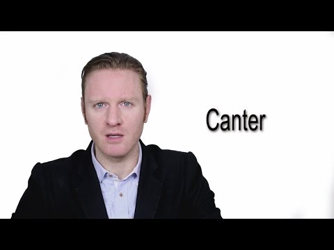 Canter - Meaning | Pronunciation || Word Wor(l)d - Audio Video Dictionary