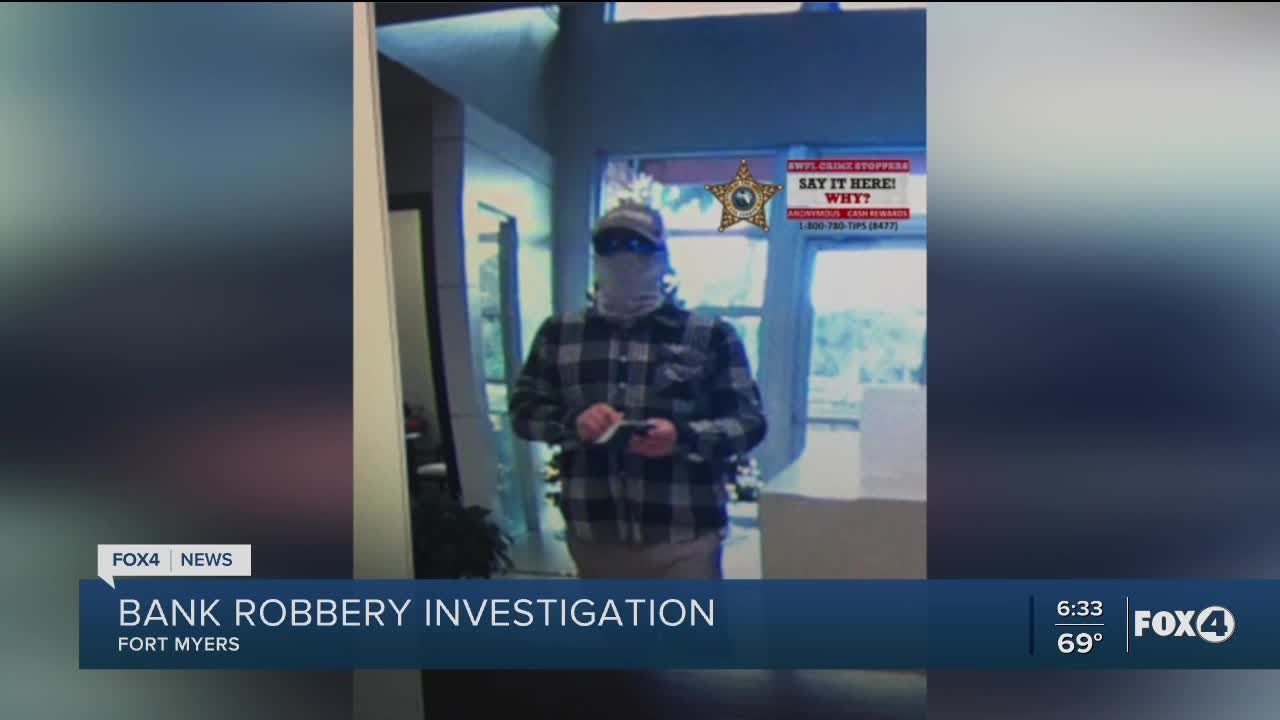 Search continues for bank robber