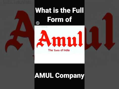 what is the full form of Amul | Amul ka full form