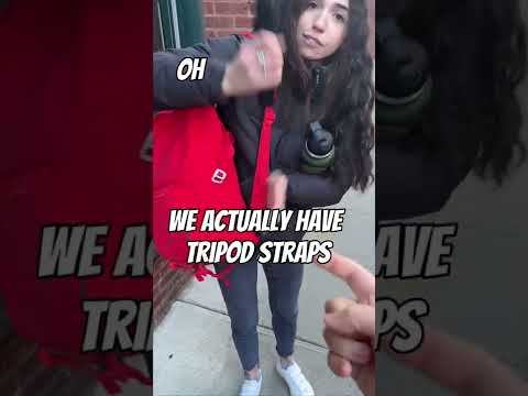 We can EASILY carry around a TRIPOD! #shorts