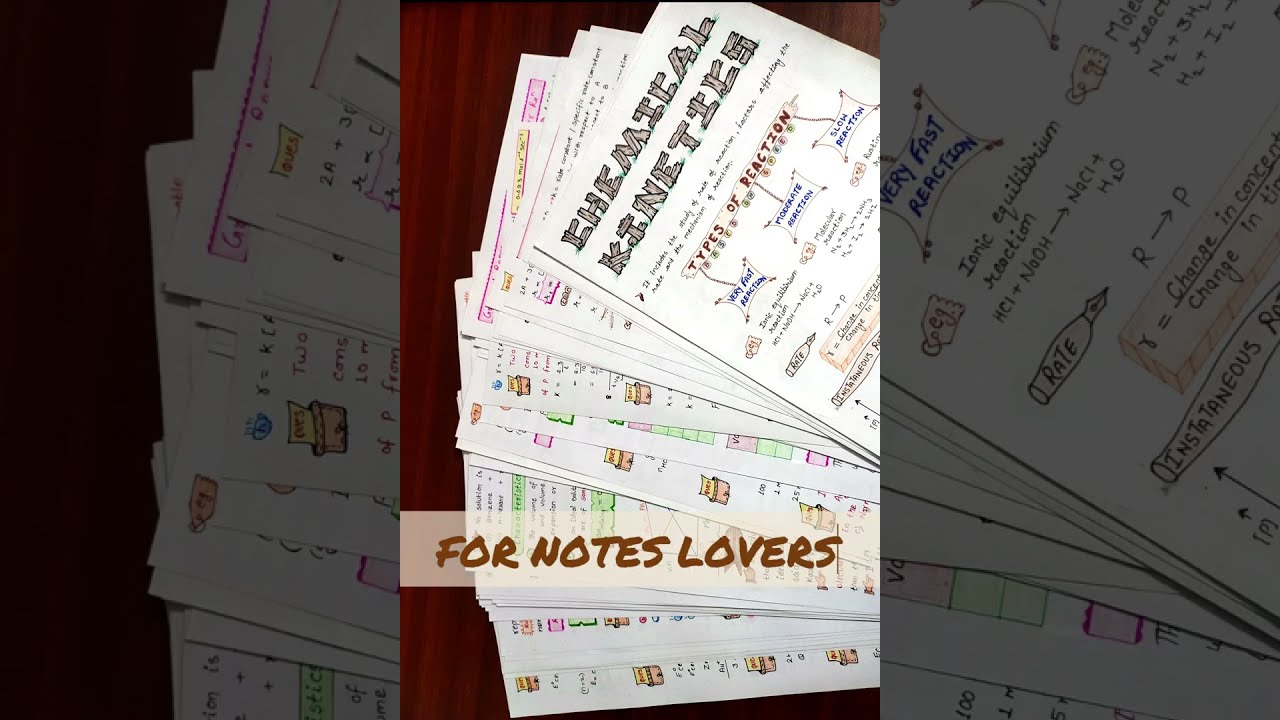 Physical Chemistry Handwritten Notes 📚 #shorts for Class 12 Chemistry | JEE | NEET | #neet A Level