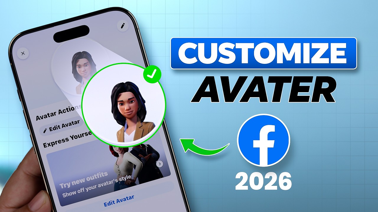 How to Make and Edit Avatar on Facebook! [Create]