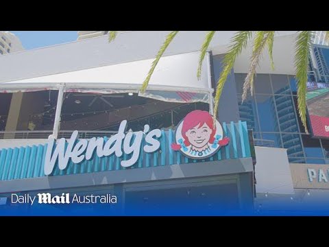 Wendy's Hamburgers launches their very first Australian food store
