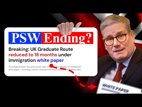 Is PSW Visa Really Ending? UK 2025 Update Explained! UK Student Visa Changes 2025 🚨