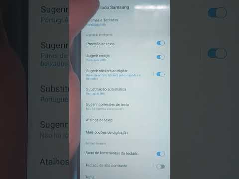 Como HABILITAR o CORRETOR de Texto SUBLINHADO do Android Samsung