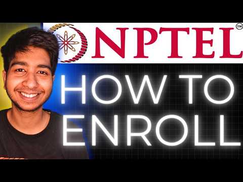 How To Register for NPTEL Courses: Full Tutorial!