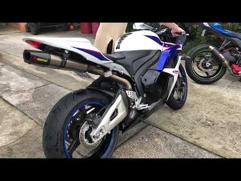 Akrapovic Exhaust on CBR600RR