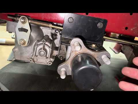 Toro MX4250 and ZT-2200 and ZT-2100 transmission oil change walk through