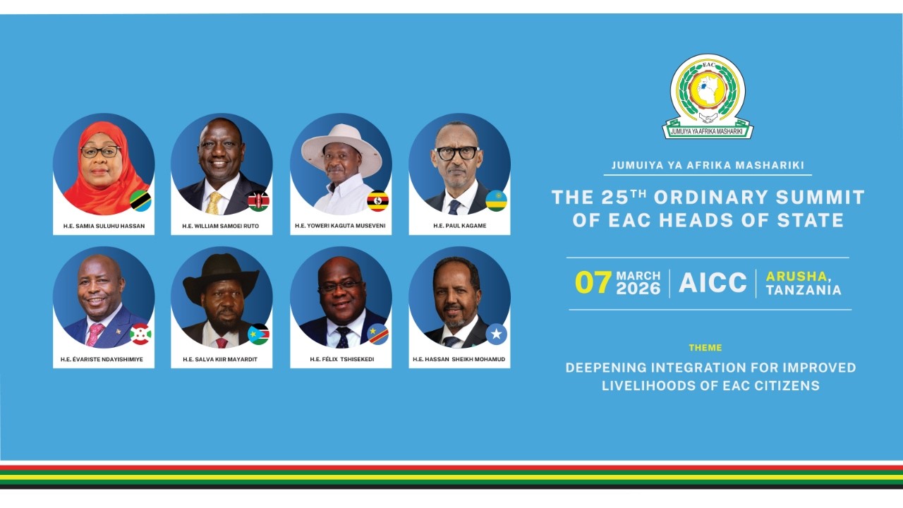 THE 25TH ORDINARY SUMMIT OF EAC HEADS OF STATE