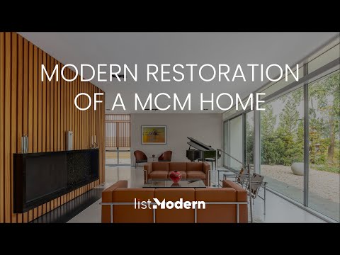A Modern Restoration of a Mid-Century Modern Home