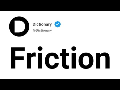 Friction Meaning In English