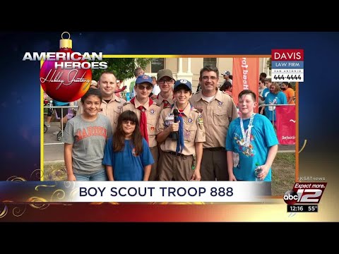 Holiday Greetings: Boy Scout Troop 888