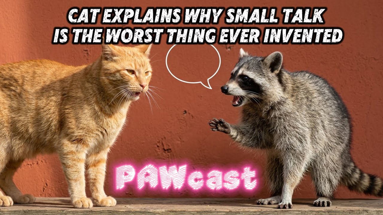 A Cat Explains Why Small Talk Is the Worst Invention in Human History | Paw and Claw Podcast