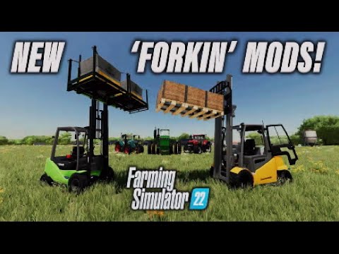 FS22 | NEW ‘FORKIN’ MODS! | (Review) Farming Simulator 22 | PS5 | 19th January 2022.