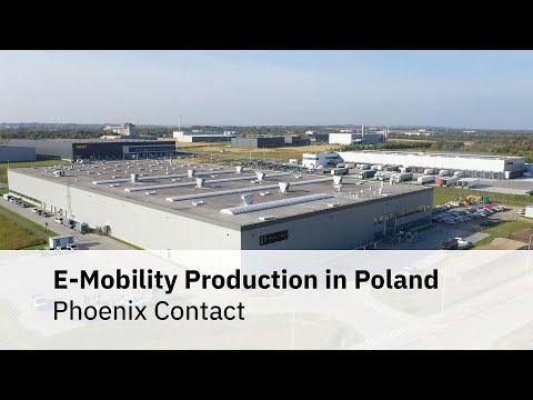 Charging cable production at Phoenix Contact E-Mobility in Poland