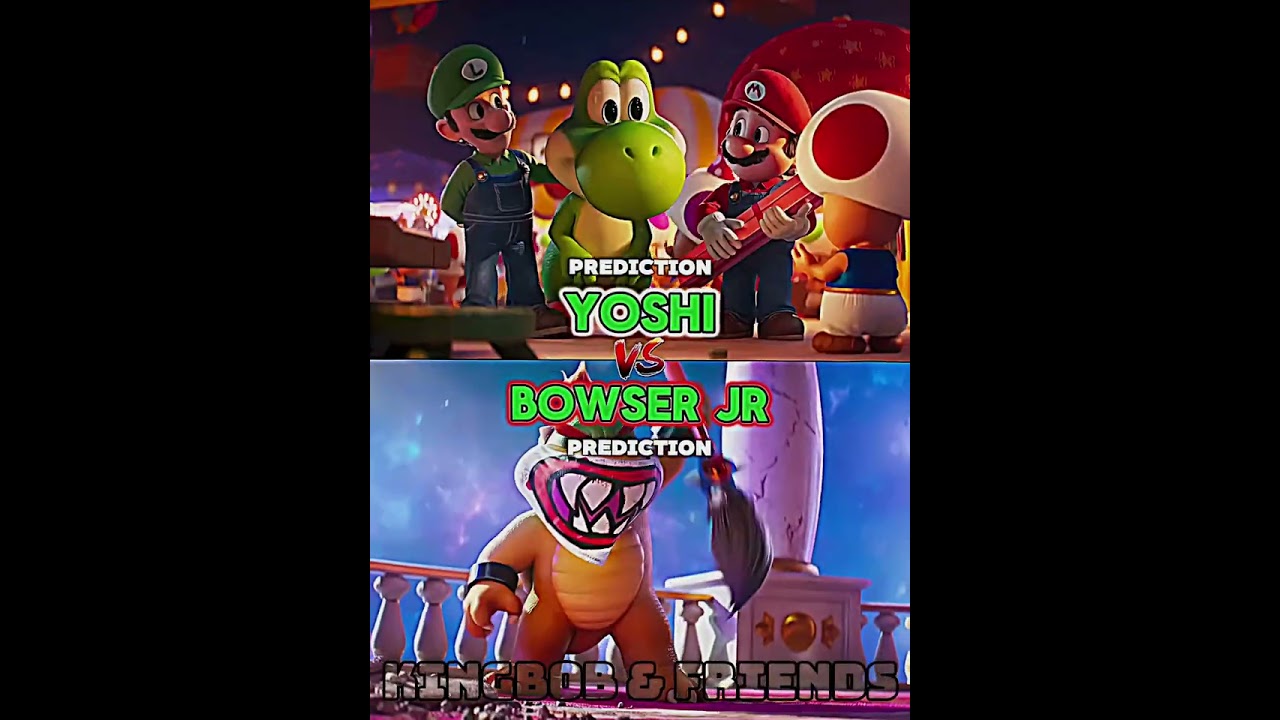 Yoshi VS Bowser Jr (Prediction)