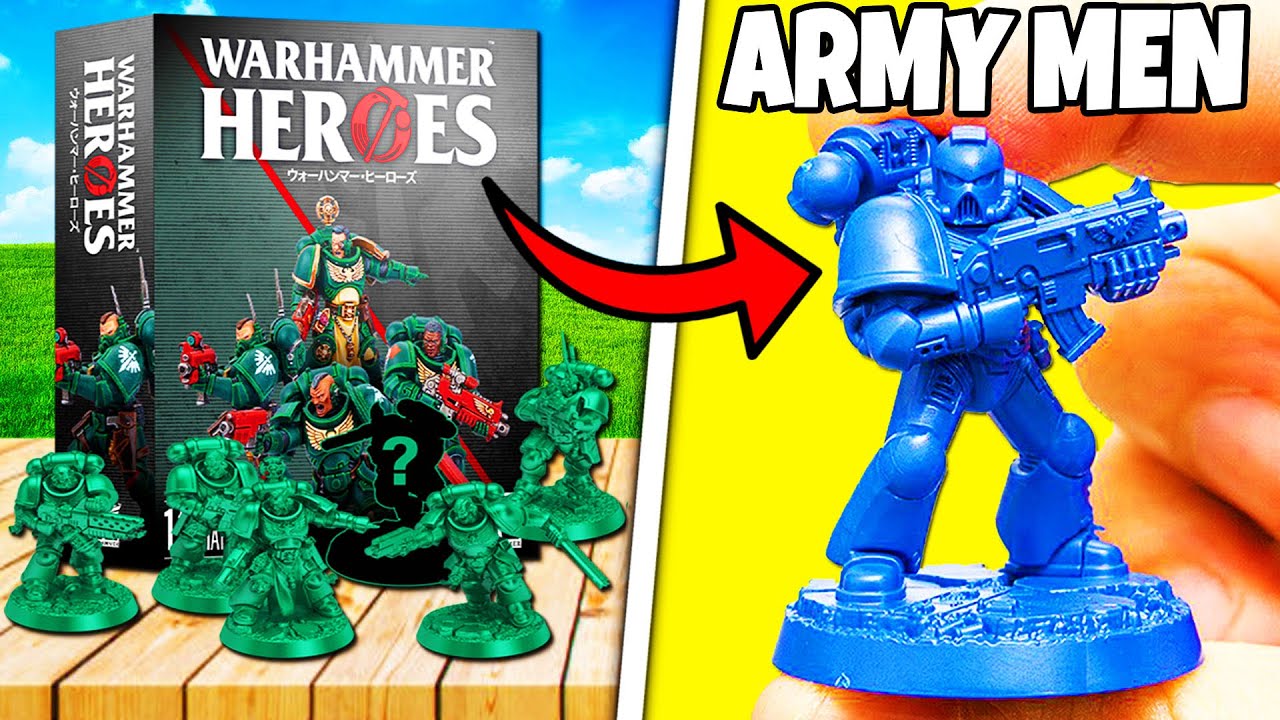 I built Army Men SPACE MARINE Toy Soldiers...