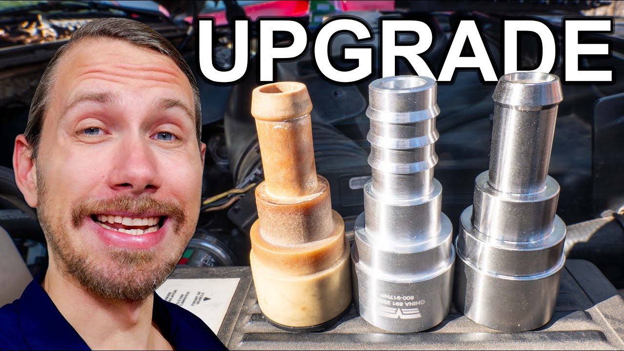 Chevy Truck UPGRADE Heater Hose METAL Fittings? No More Leaks!