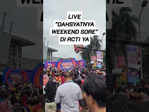 LIVE SEKARANG DI RCTI "DAHSYATNYA WEEKEND SORE" #dahsyatnya
