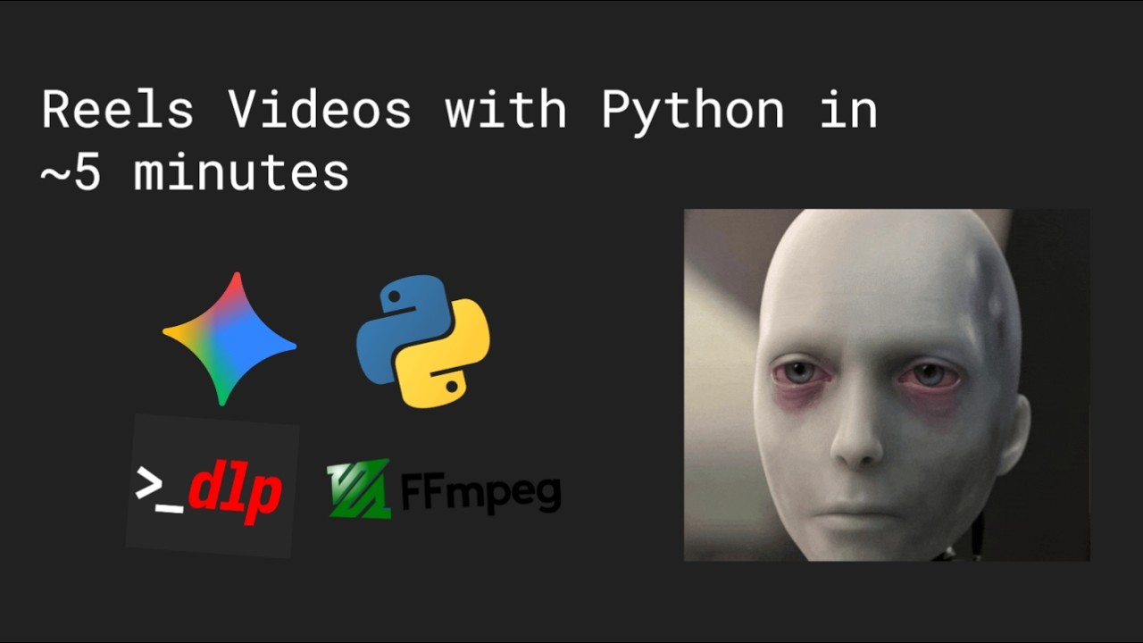 I produce reels with Python & FFmpeg in just 5 minutes | Dev Blogging