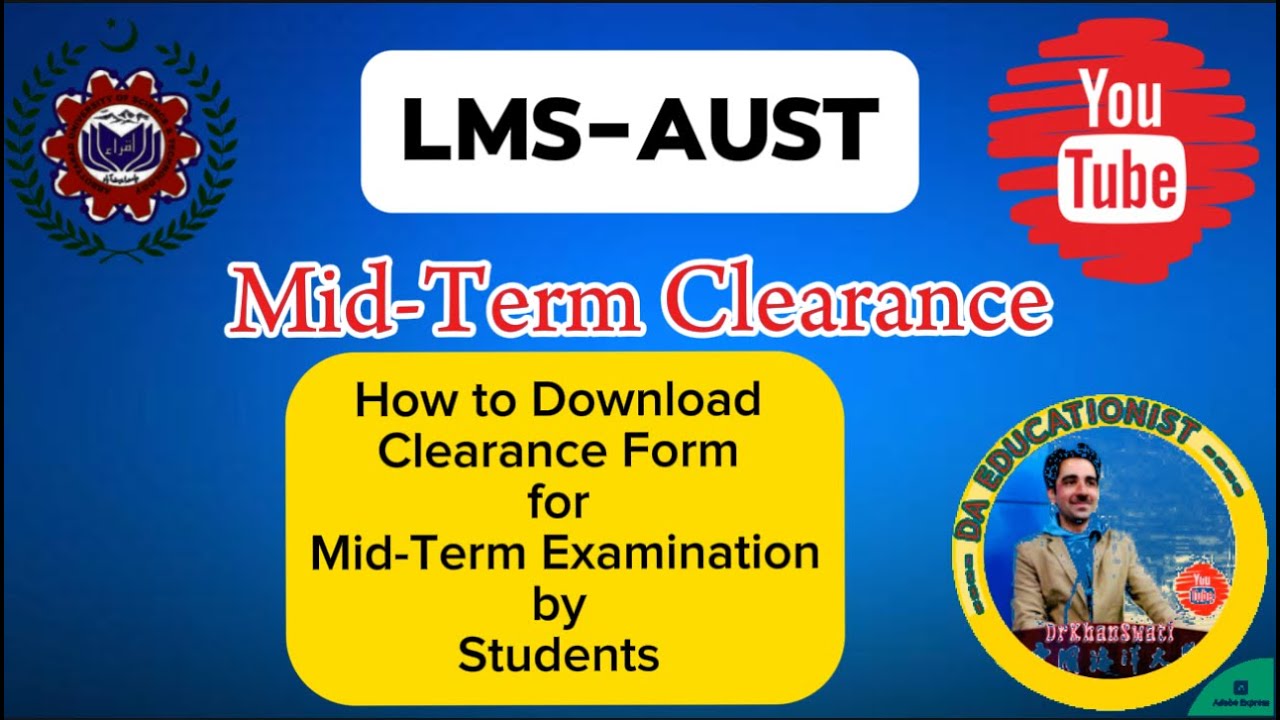 How to Download Clearance Form for Mid Term Exam