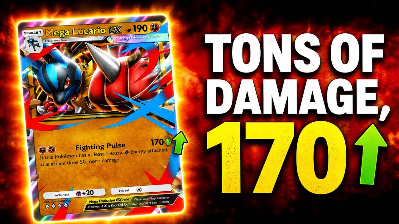 Mega Lucario EX is too STRONG!
