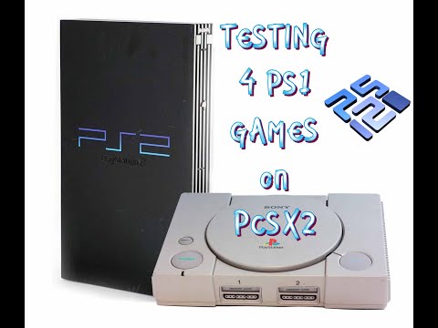 Testing 4 PS1 Games on PCSX2 Nightly 1.7.0-2390