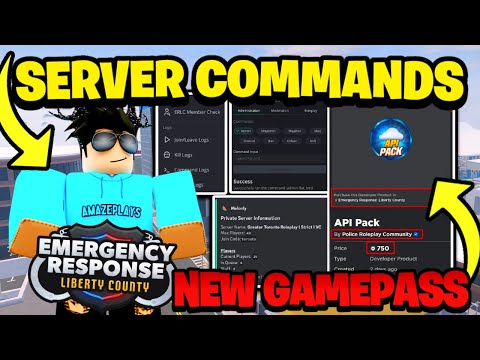 New PRIVATE SERVER COMMANDS in ERLC?! (Liberty County)
