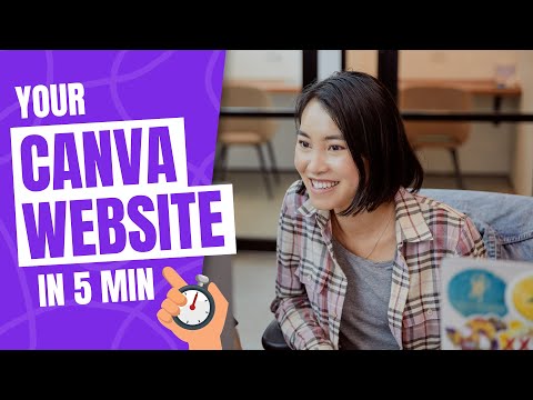 Create a Website with Canva in 5 Minutes | Tip Talk 01