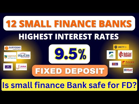 SMALL BANKS GIVES UPTO 9.5% | Fixed Deposit HIGHEST INTEREST RATE 2023 | FD INTEREST RATE 2023