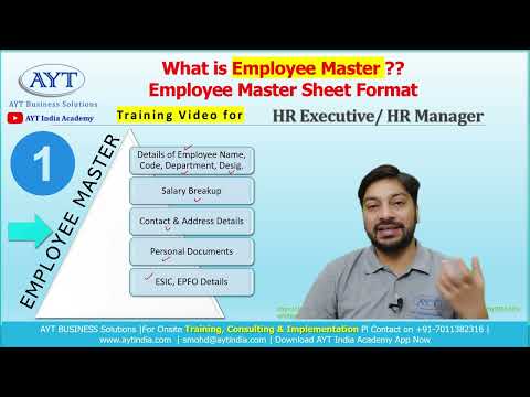 Ultimate HR Tool: Manage All Employee Master Data in One Place! (Personal, Family, Salary & Docs)