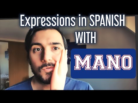 Expresiones en español con MANO🖐!!! Echar una mano & MORE - Aprende español