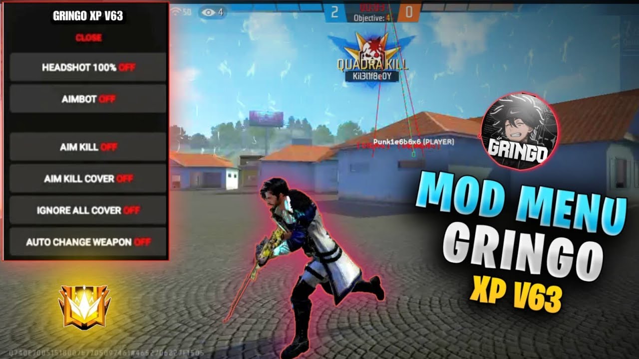 GRINGO XP ME FLY 🕊HACK KAISE USE KARE | AUTO BACK PROBLEM FIX | #raajfireoffical#hacker