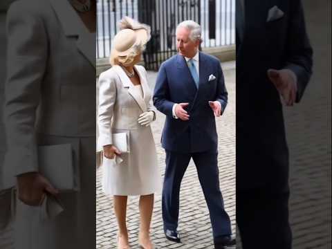 King Charles with queen Camilla