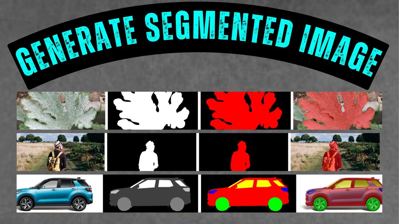 Image Segmentation Visualization with Overlay and Blending in Python | OpenCV | NumPy