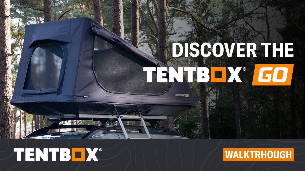 TentBox Go Rooftop Tent - Norwich Camping & Leisure