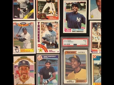 Ebay Pickup: Dave Winfield Lot