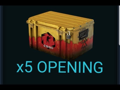 CSGO Opening 5x Danger Zone Cases on my NEW Account! Profit or Rip?!?
