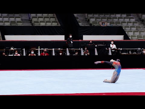 Maria Ceplinschi (ROU) – Floor – Gymnastics Coaching.com